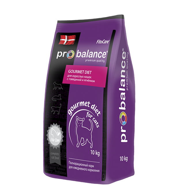 ProBalance (ПроБаланс) Gourmet Diet Beef & Lamb с говядиной и ягненком